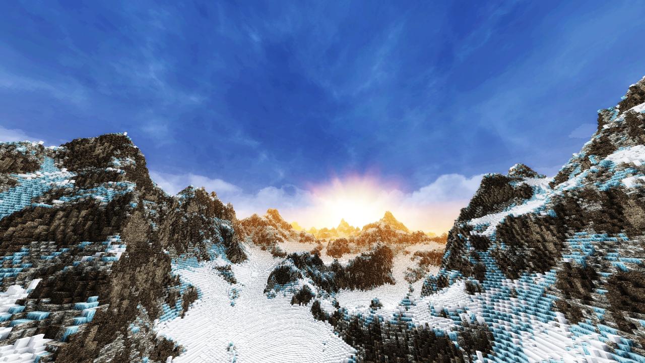 Ultra Realistic NORDIC Terrain + [ Download ] Minecraft Map