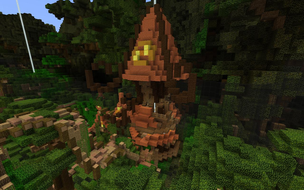 Among the Treetops Minecraft Map