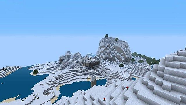 snow world xbox Minecraft Map