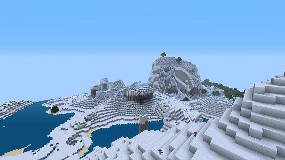 snow world xbox Minecraft Map