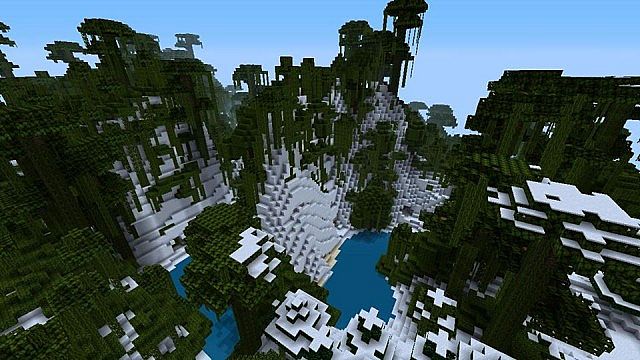snow world xbox Minecraft Map