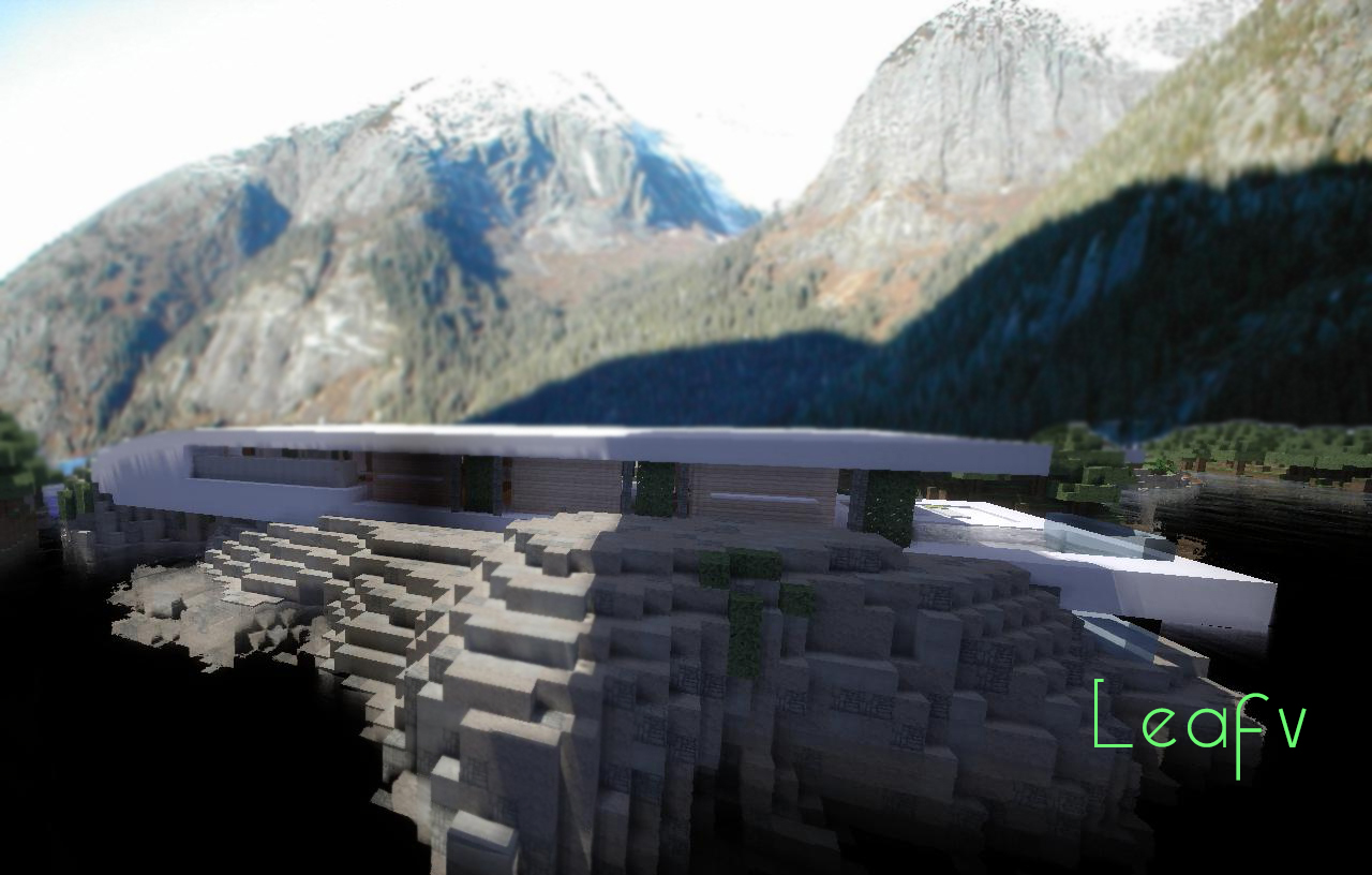 | Leafv | Organic house | [download] Minecraft Map