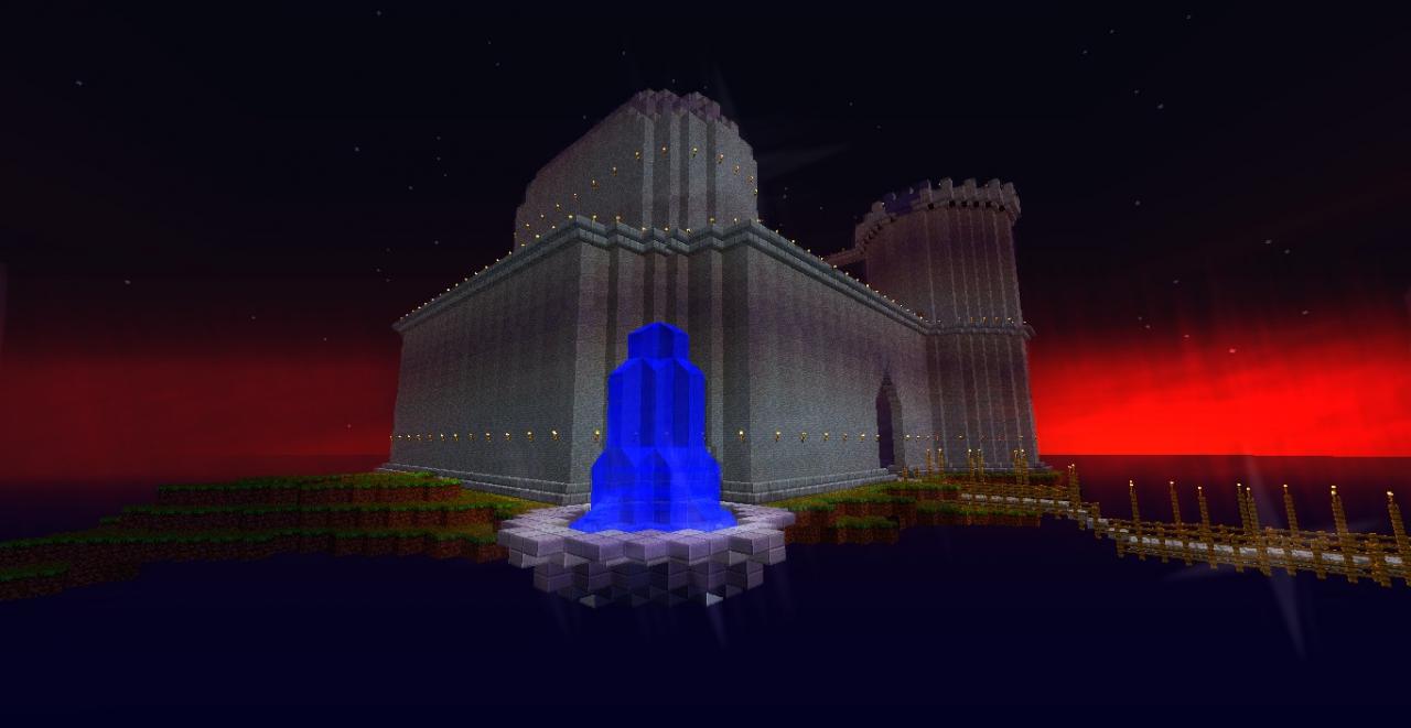 Sky Castle Minigame Minecraft Map