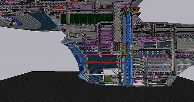 Enterprise C - Star Trek (MINETREK) Minecraft Map