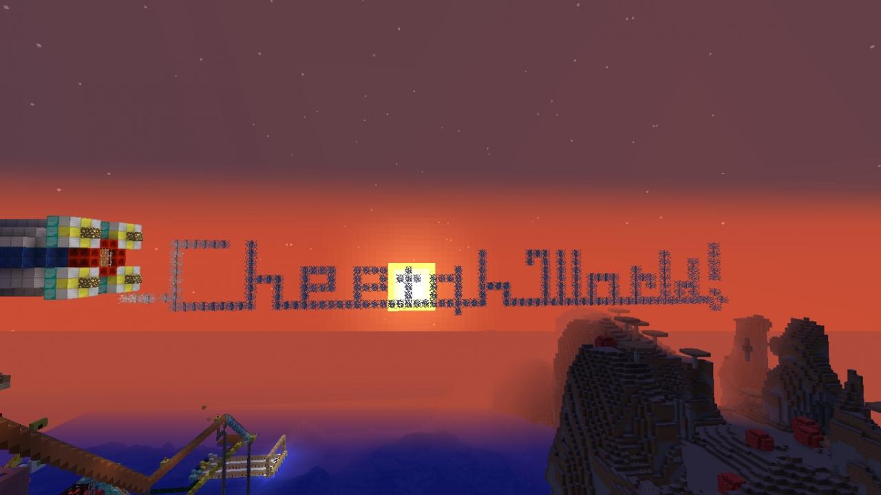 CHEETAH WORLD!!!!! Minecraft Map