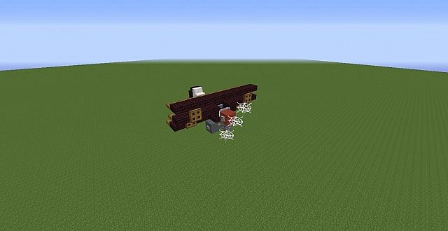 WW1 DR1 Fokker Biplane Minecraft Map