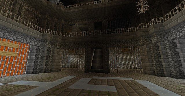Prison Server Spawn Minecraft Map