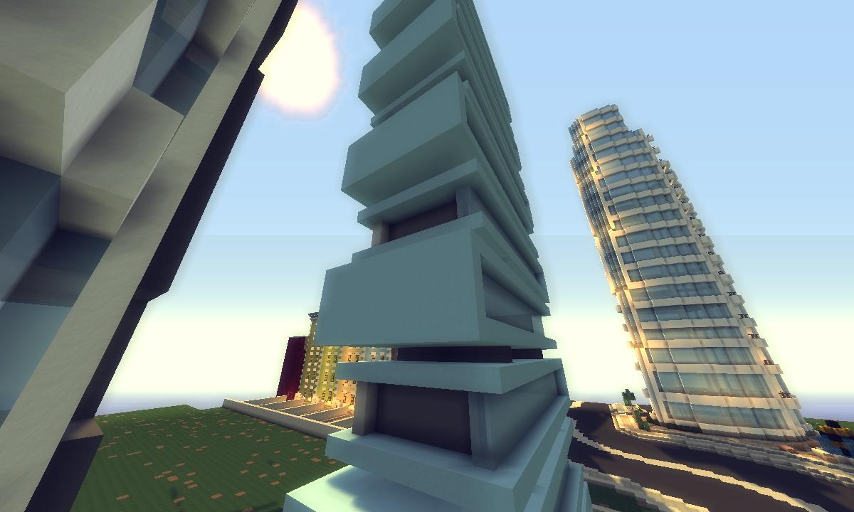 Rise - a modern skyscraper Minecraft Map