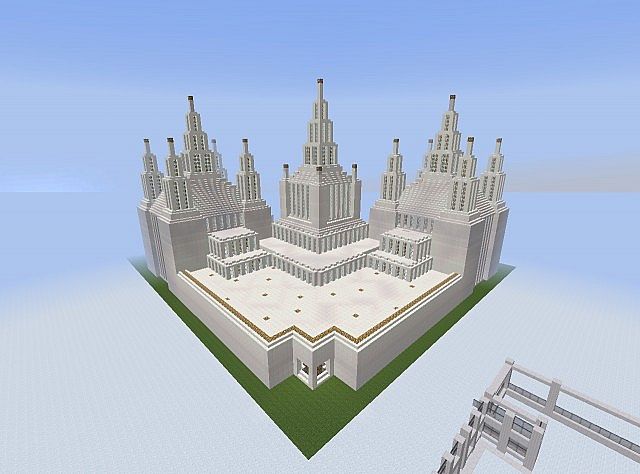 Server Spawn [Quartz Themed] Minecraft Map