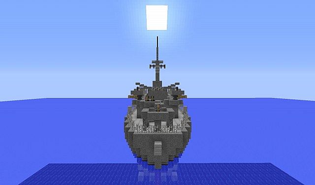 USS Armstrong County LST-57 Minecraft Map