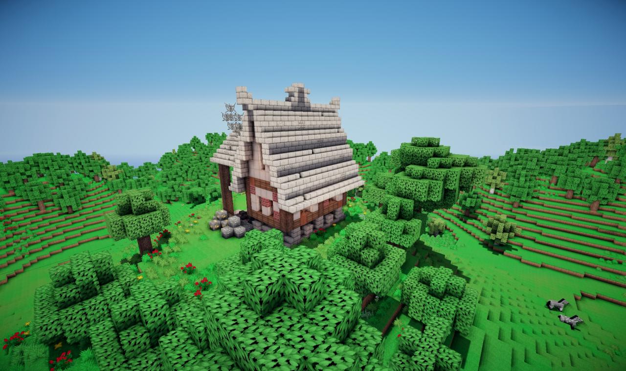 Rustic/Steampunk Blacksmith Minecraft Map