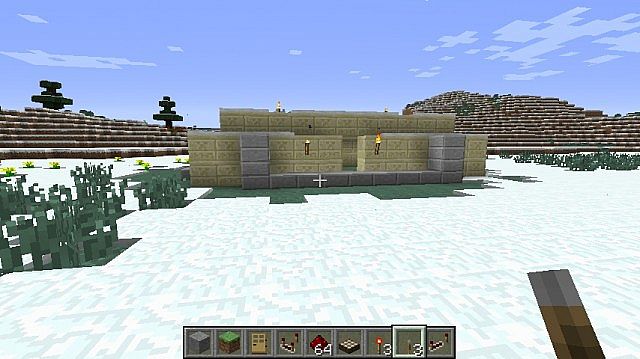 house with protection Minecraft Map