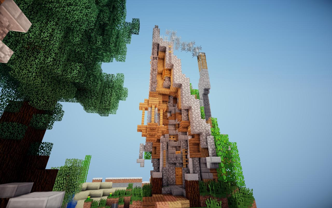 Cliff House Minecraft Map