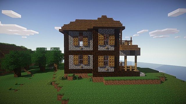 Crescent Island [Terraformed] (Houses Included) Minecraft Map