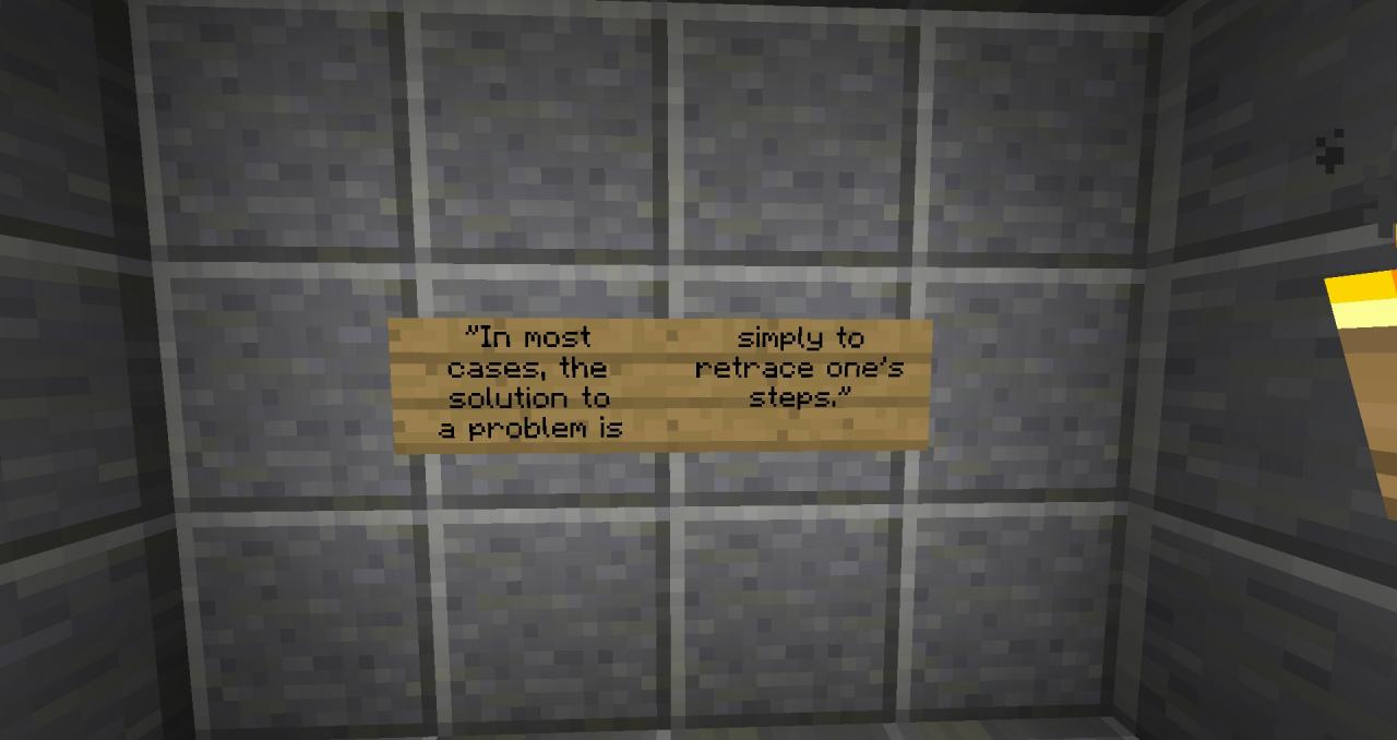 The Riddle Hall Minecraft Map