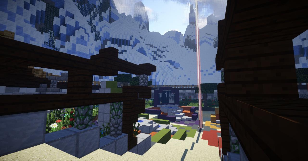 Nordic Crevice - A quaint hub build Minecraft Map