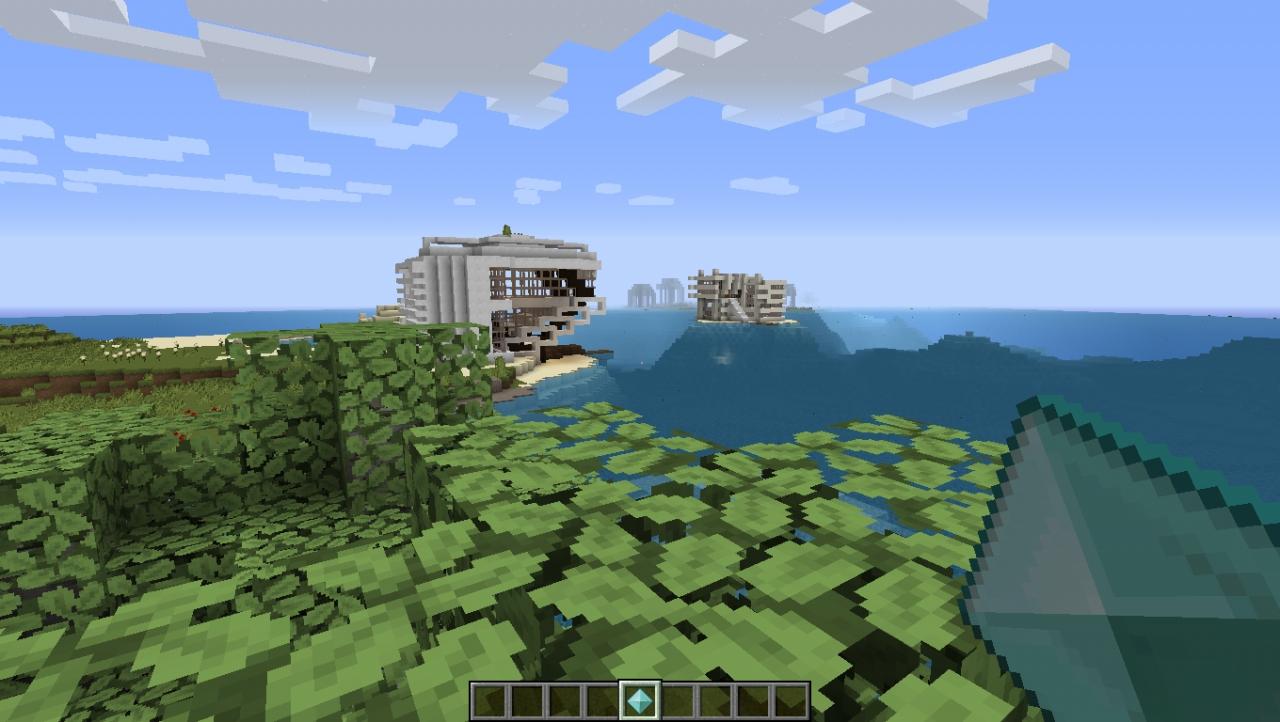 [abstrakt] [two new modern builds] Minecraft Map