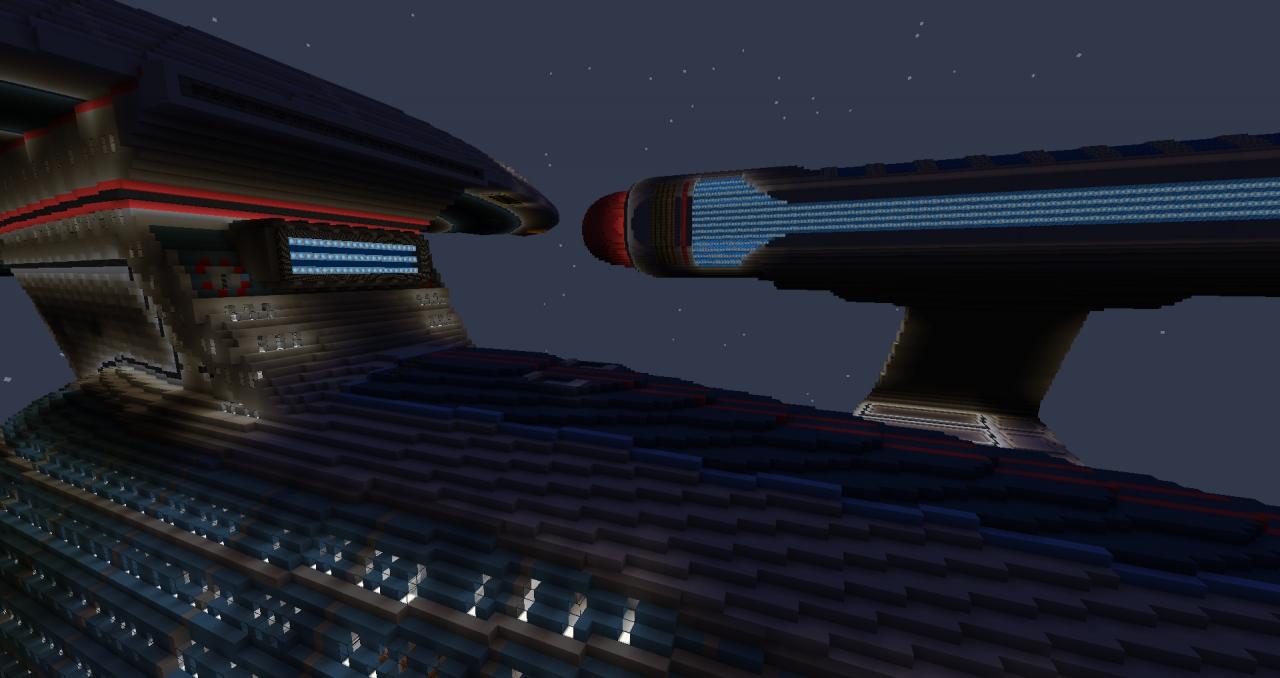 Enterprise C - Star Trek (MINETREK) Minecraft Map