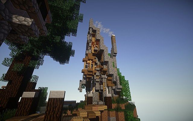 Cliff House Minecraft Map