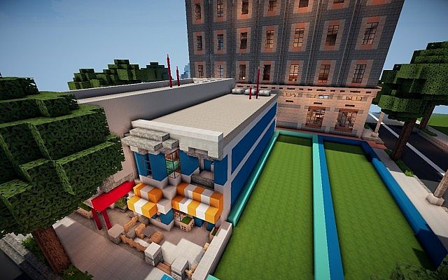 Market Townhouse Minecraft Project