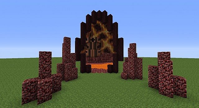 Perspective pixel art Minecraft Map