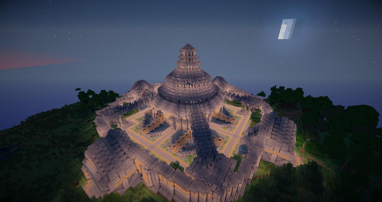 World's best Factions Spawn Minecraft Map