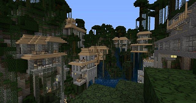 Epic village Minecraft Map