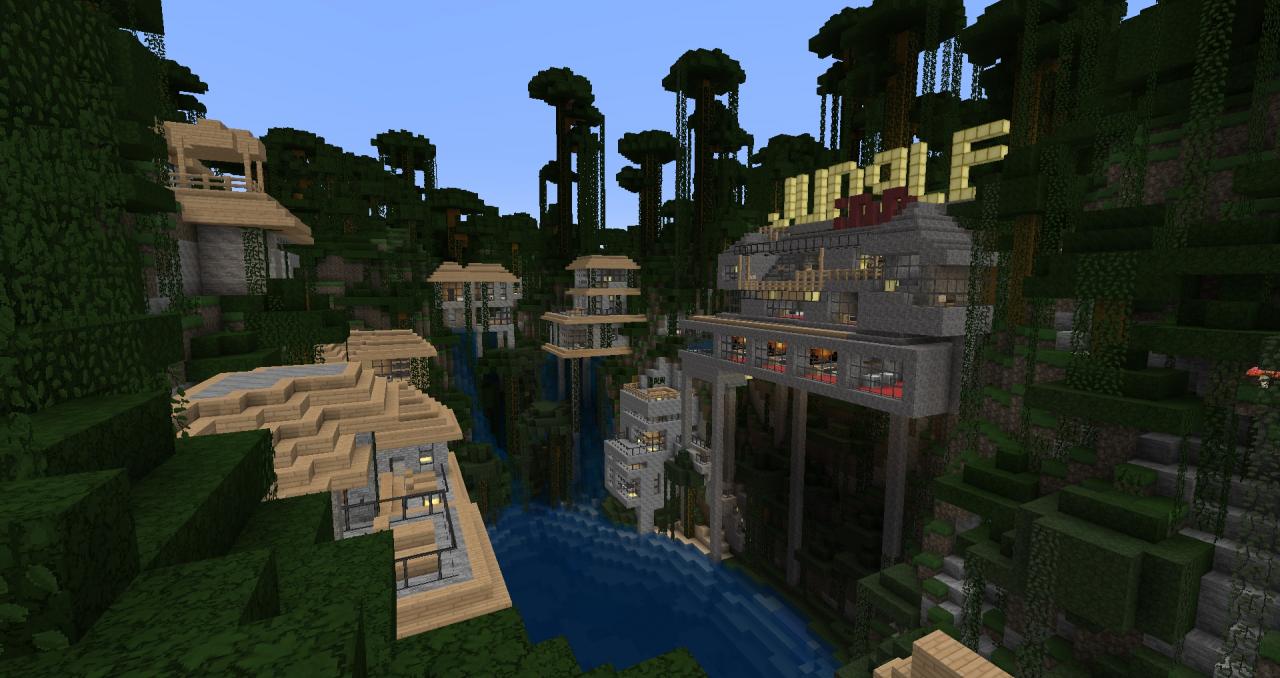 Epic village Minecraft Map
