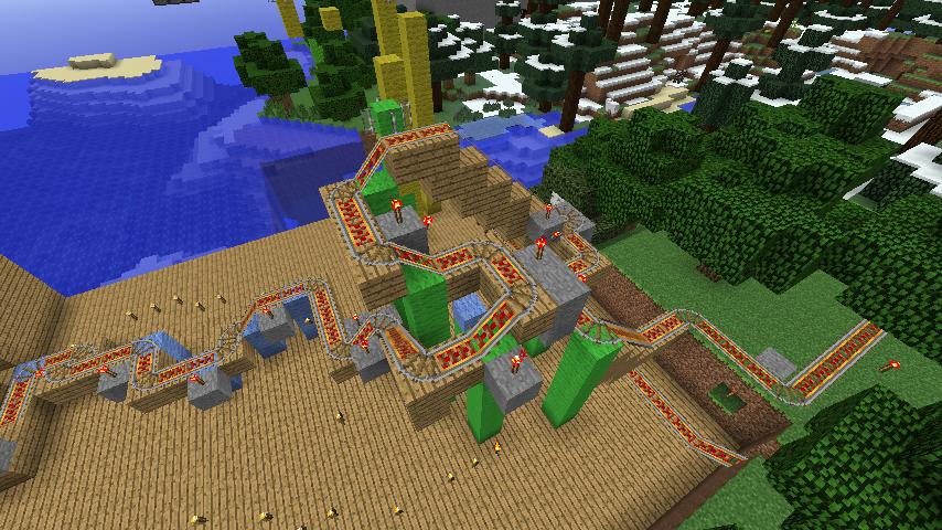 Epic Minecart Map Minecraft Map