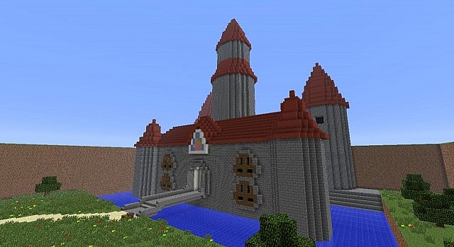 Super Mario 64 [Minecraft Style] Minecraft Map