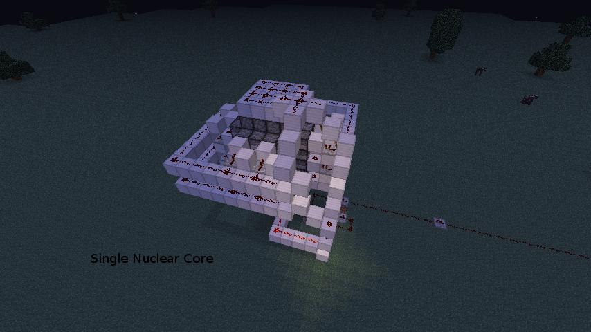 Vanilla Nuclear Core (for making nukes and reactors) Minecraft Map