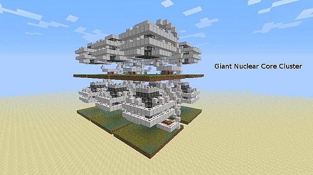 Vanilla Nuclear Core (for making nukes and reactors) Minecraft Map