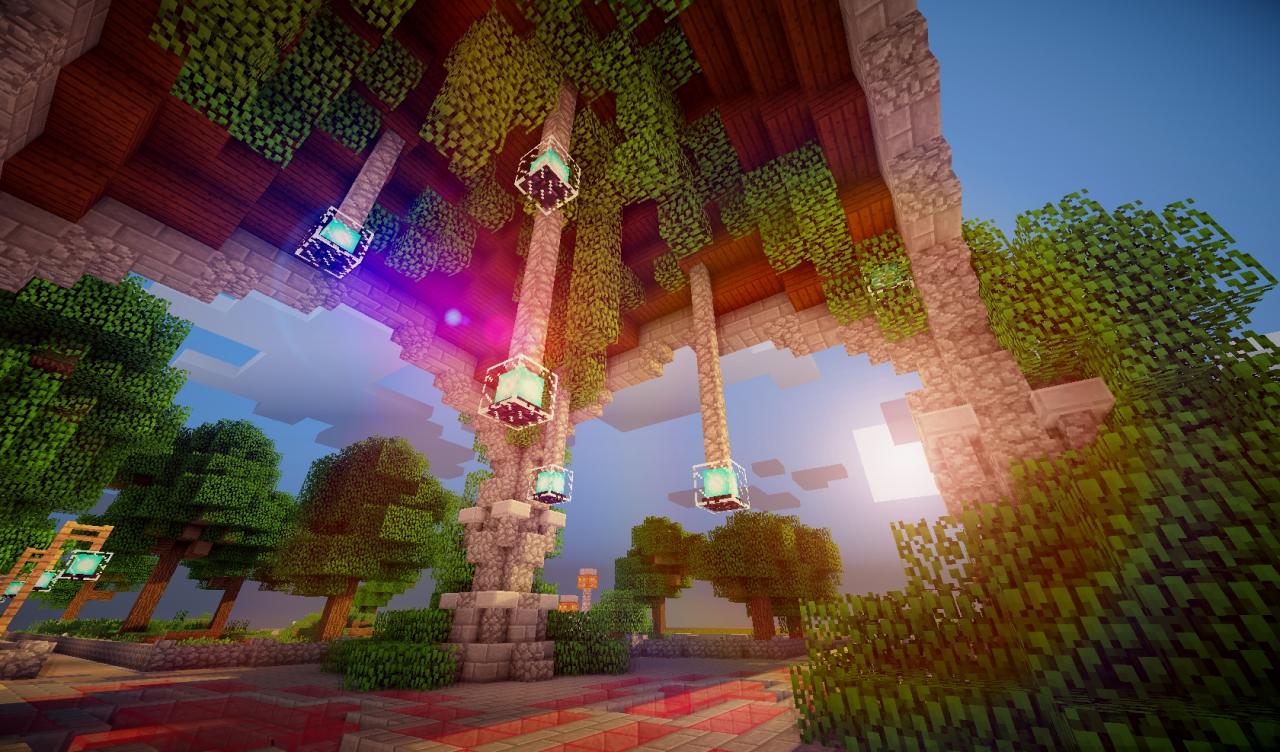 Small & simple spawn Minecraft Map