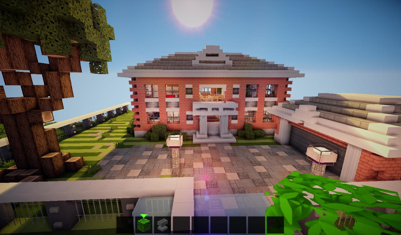 Georgian Style House Minecraft Map