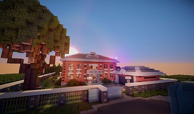 Georgian Style House Minecraft Map