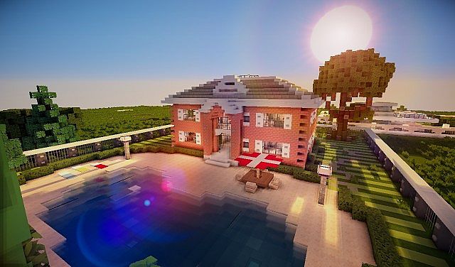 Georgian Style House Minecraft Map