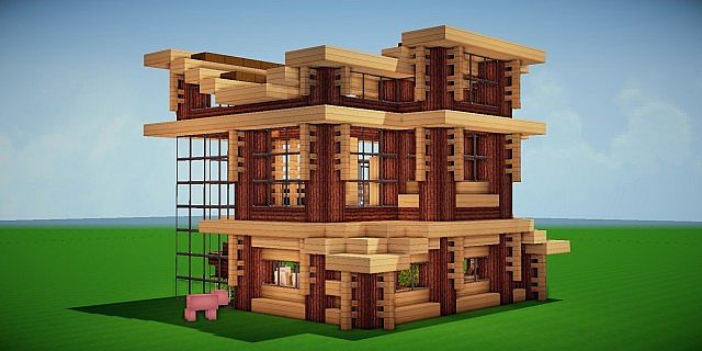 Modern Eco Village | Home 2 Minecraft Map