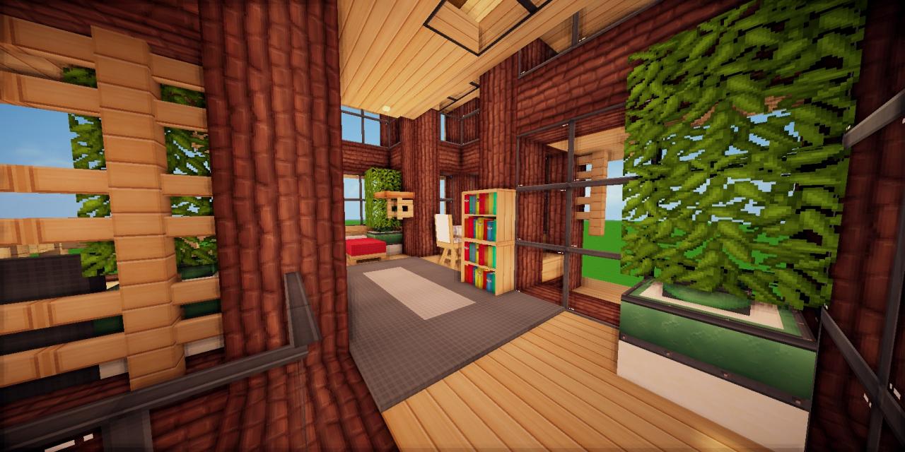 Modern Eco Village | Home 2 Minecraft Map