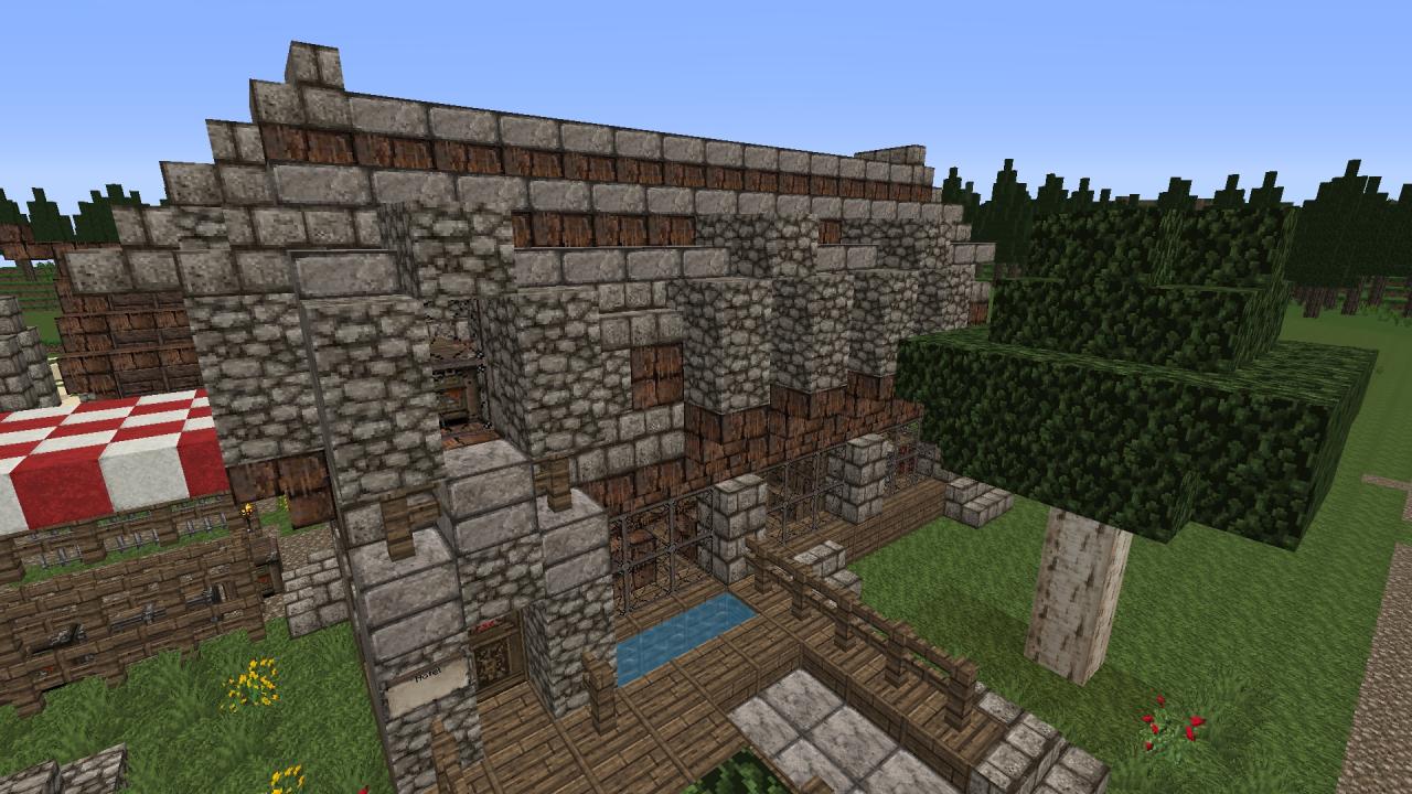 Medieval Hotel Minecraft Map