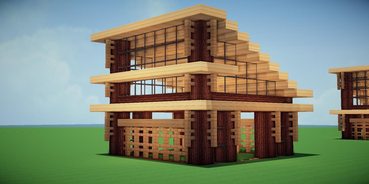 Modern Eco Village | Horse Stables 1 Minecraft Map