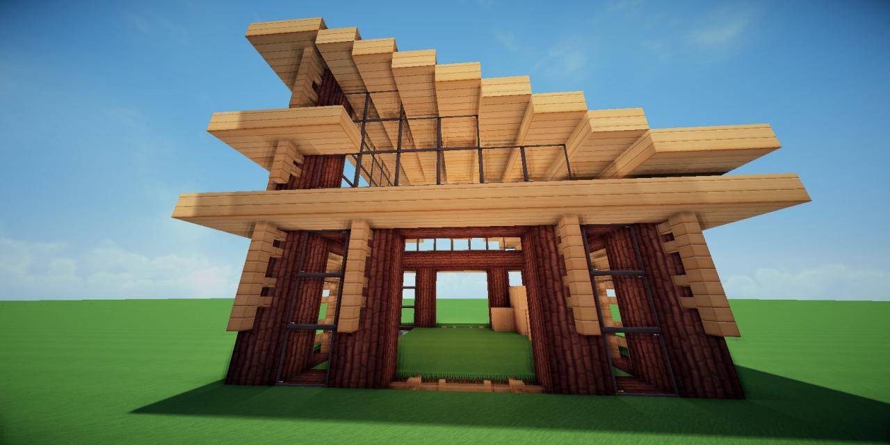 Modern Eco Village | Horse Stables 1 Minecraft Map