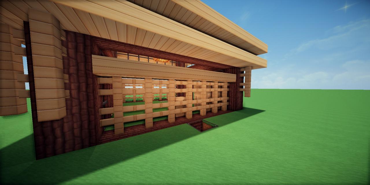 Modern Eco Village | Horse Stables 1 Minecraft Map