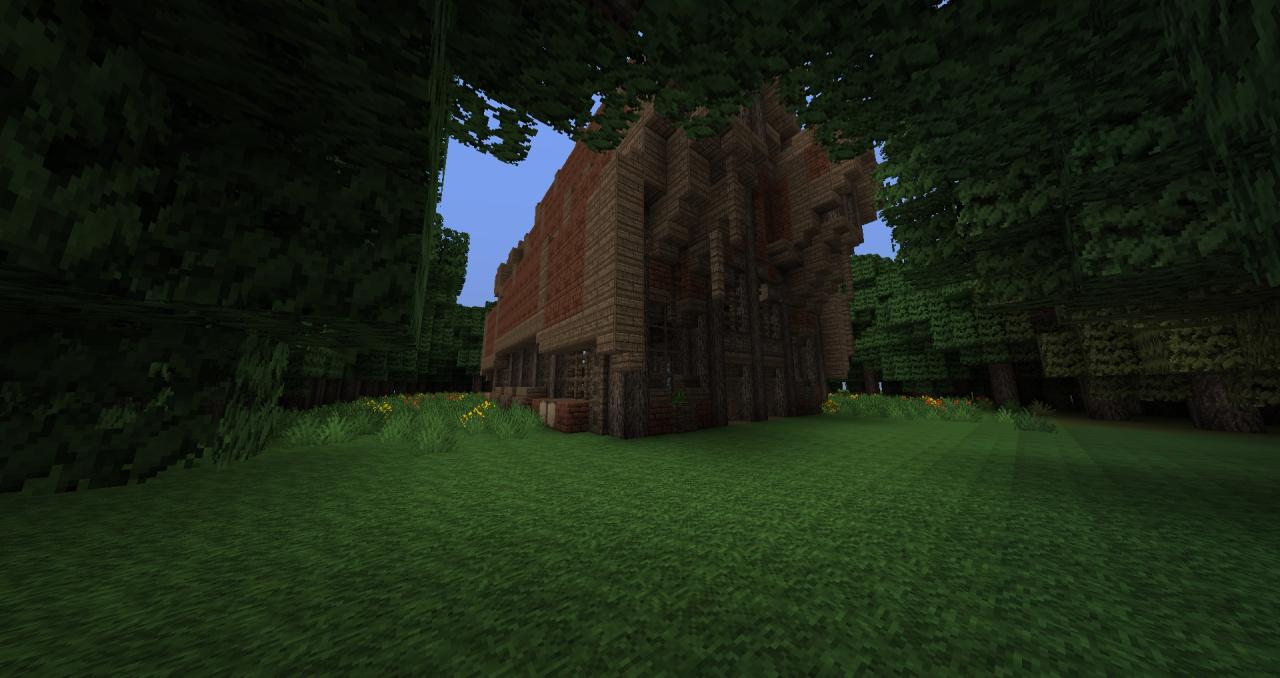 Harlowe Manor (Steampunk Home) Minecraft Map