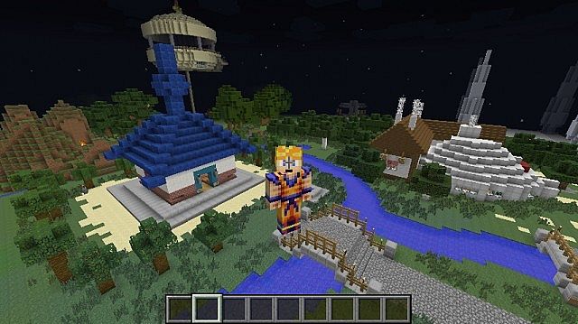 Dragon ball Universe Minecraft Map