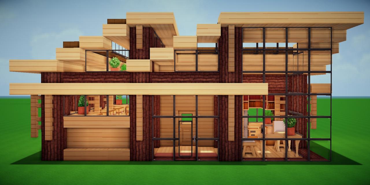 Modern Eco Village | Home 7 Minecraft Map