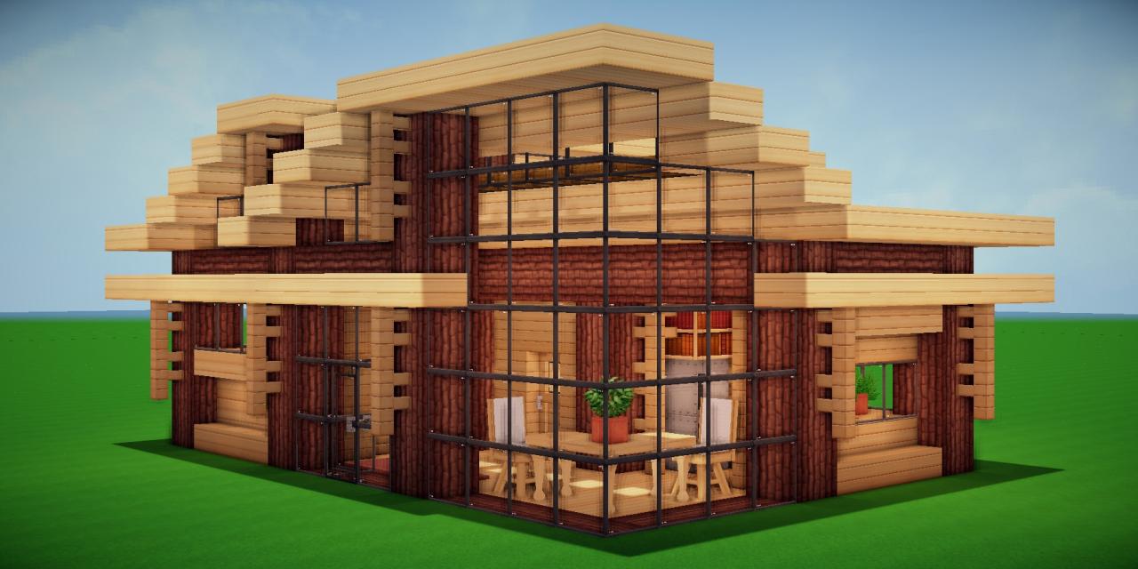 Modern Eco Village | Home 7 Minecraft Map