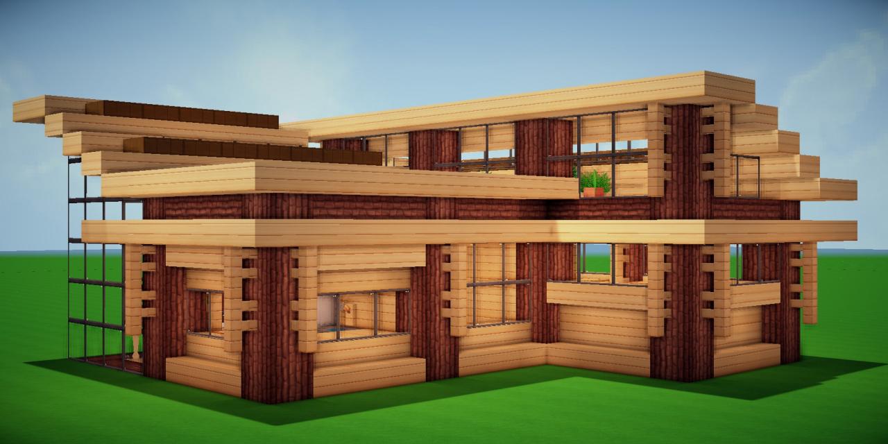 Modern Eco Village | Home 7 Minecraft Map