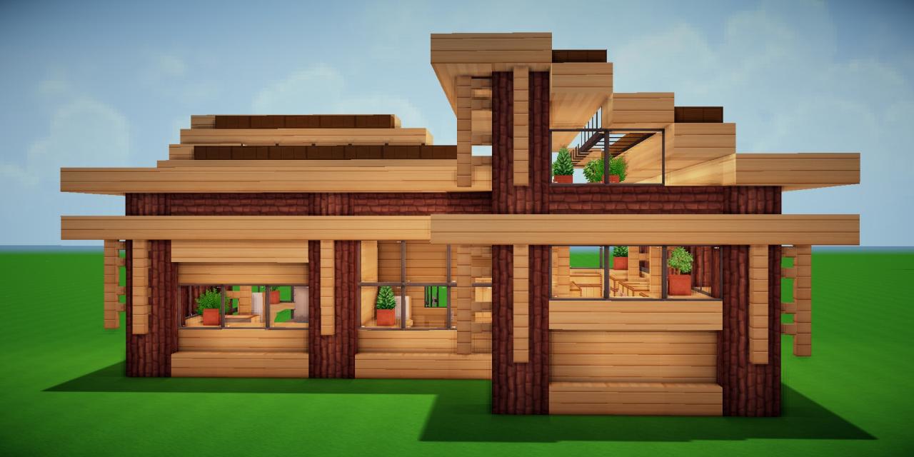Modern Eco Village | Home 7 Minecraft Map