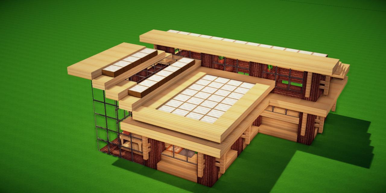 Modern Eco Village | Home 7 Minecraft Map