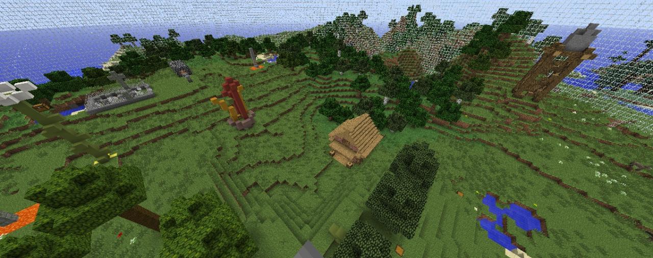 Hunger Games Map [ByGnza100] Minecraft Map